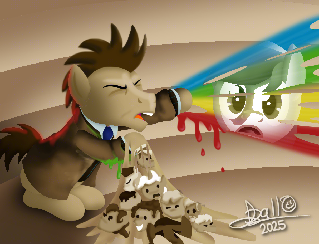#3615629 - safe, artist:tidmouthmilk12, doctor whooves, roseluck, time ...