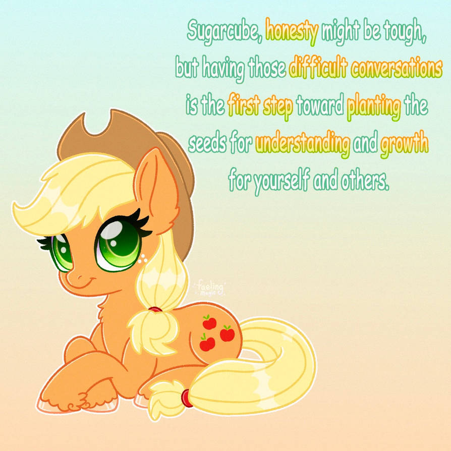#3621638 - safe, artist:faelingmagic, applejack, earth pony, pony, g4 ...