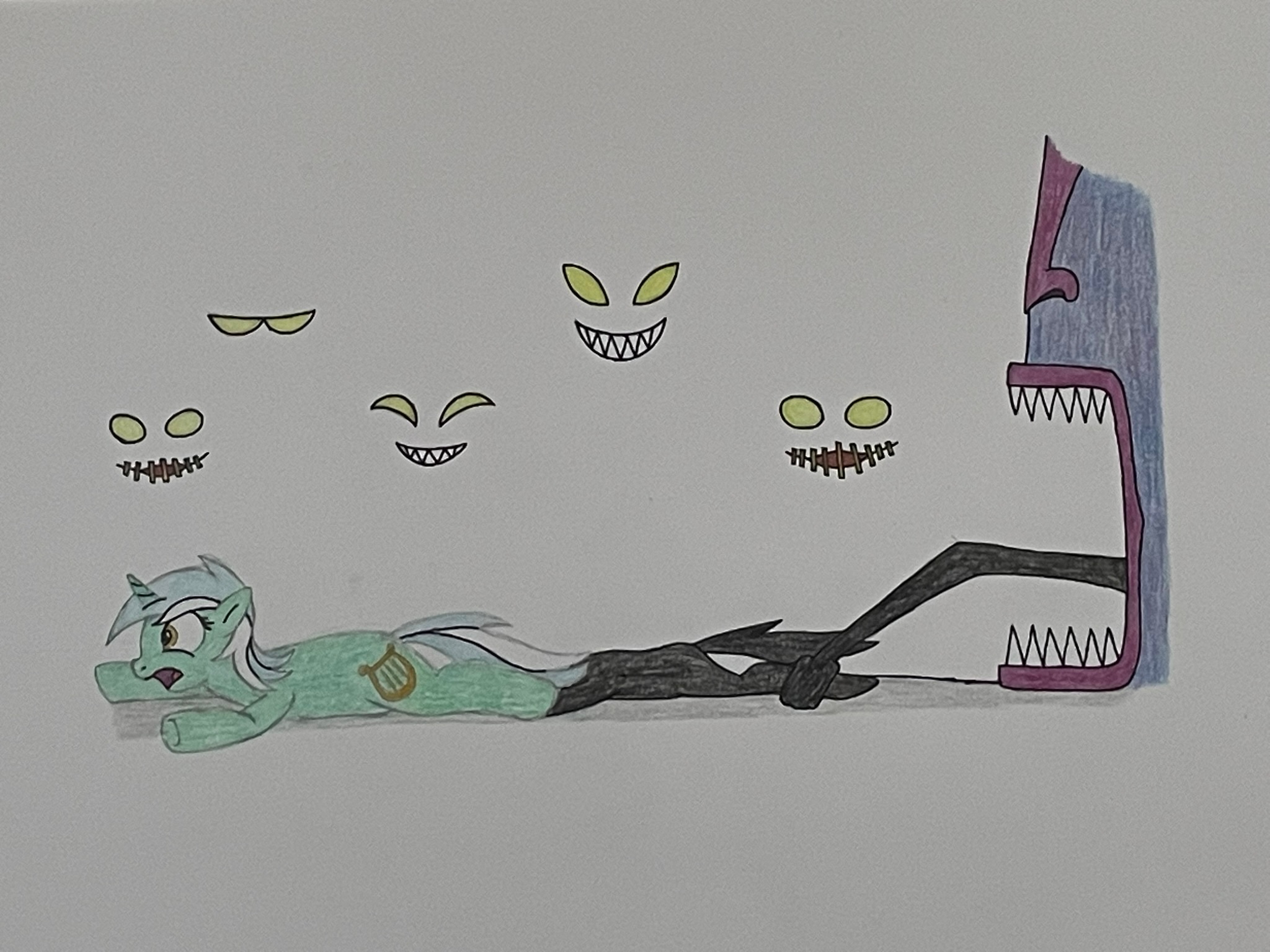 #3621860 - safe, artist:don2602, lyra heartstrings, pony, unicorn, g4 ...