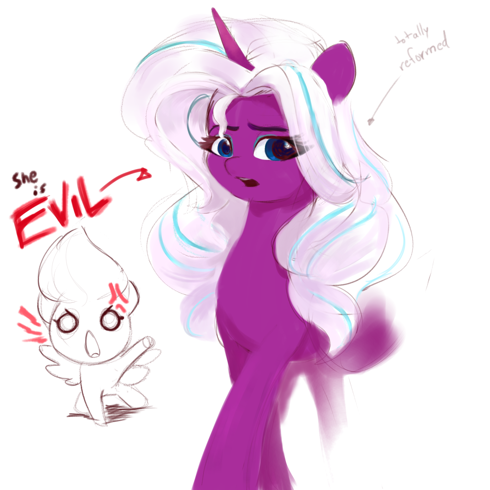 #3622984 - safe, artist:dulldi, opaline arcana, zipp storm, alicorn ...