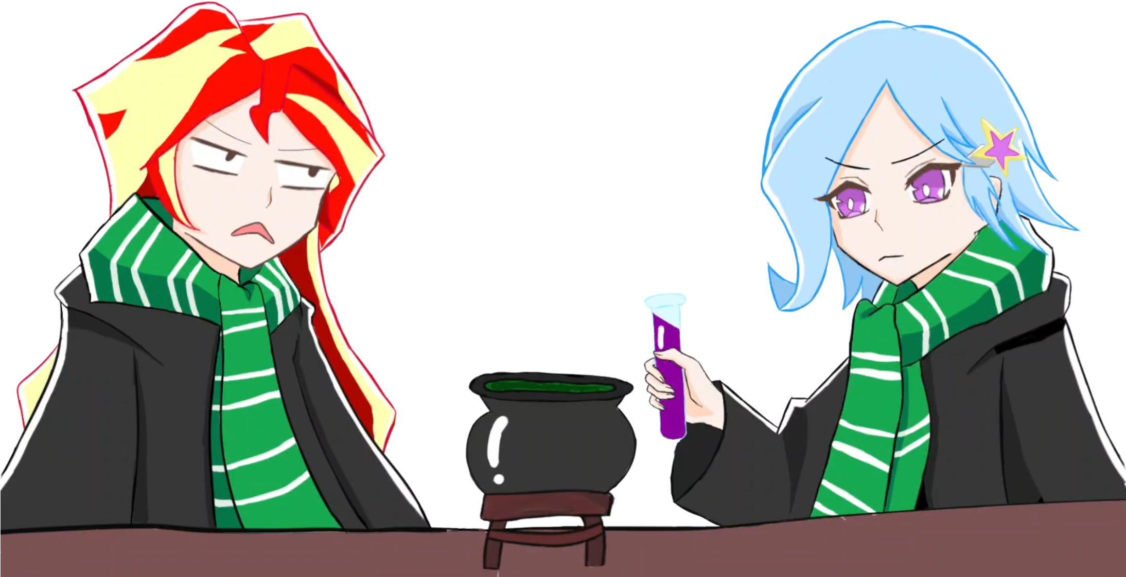 #3623270 - safe, sunset shimmer, trixie, human, equestria girls, g4 ...