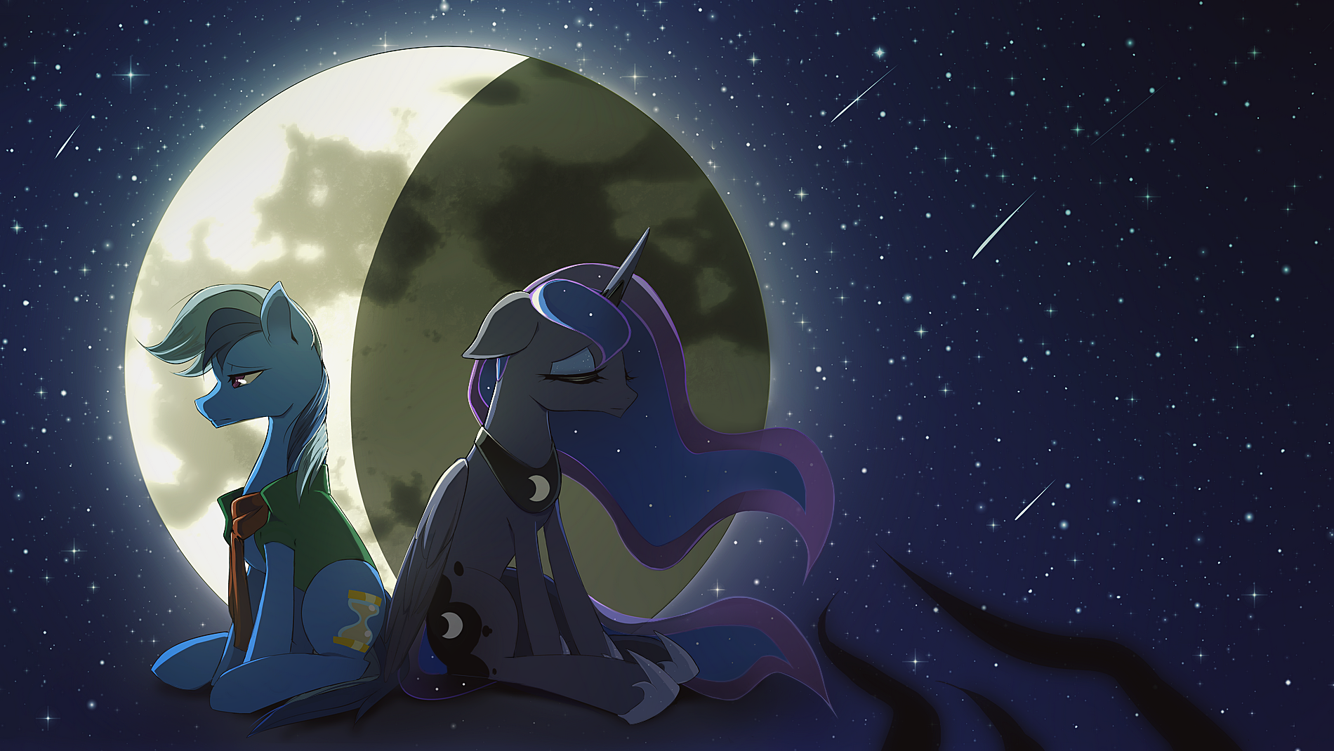 #3623372 - safe, artist:skyeypony, princess luna, alicorn, pony, g4 ...