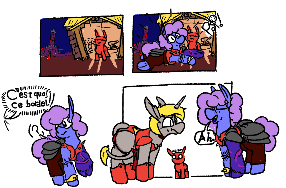 #3624947 - safe, artist:dinexistente, oc, oc only, oc:campone, classical unicorn, earth pony ...