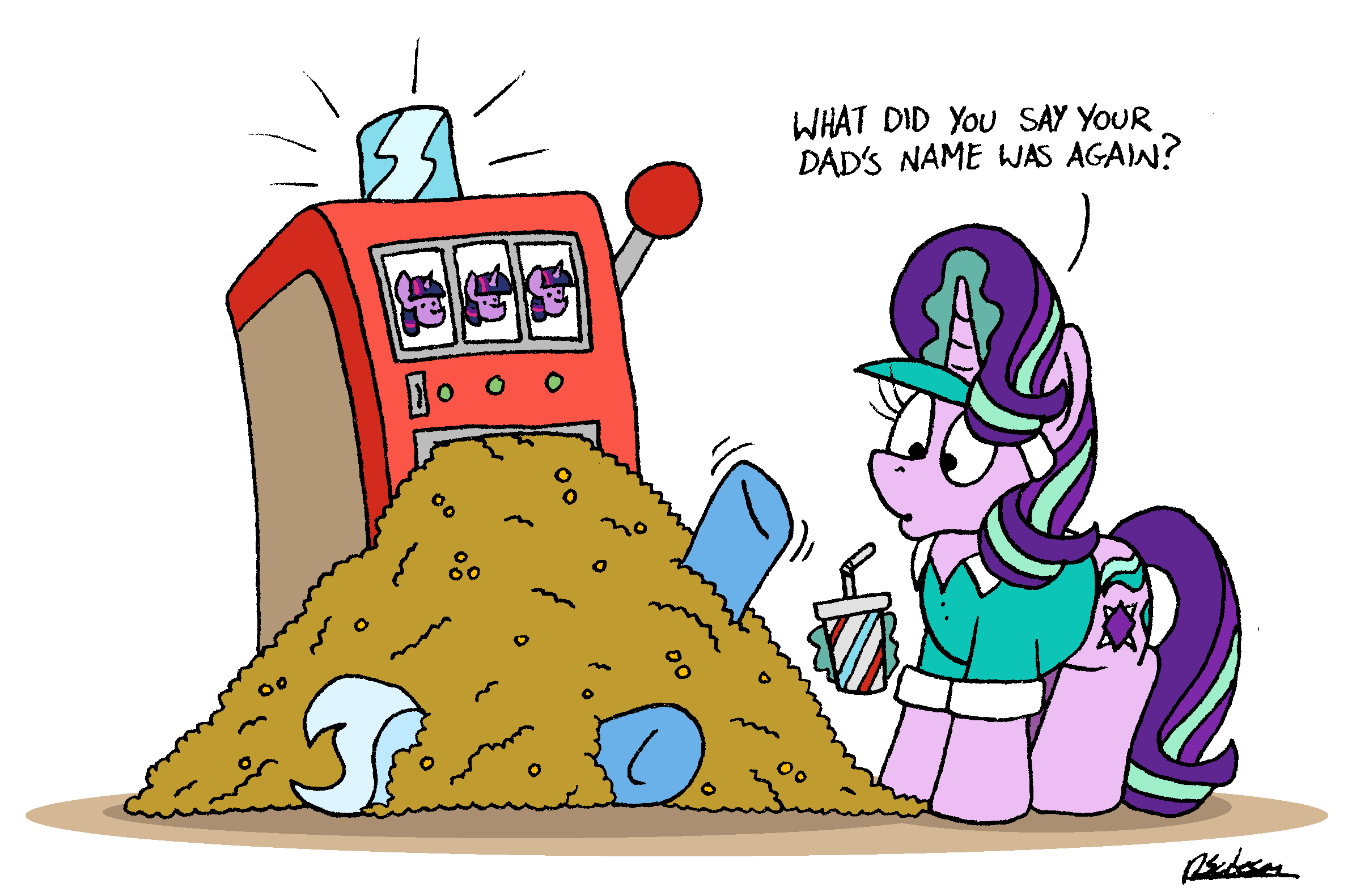 #3626074 - safe, artist:bobthedalek, starlight glimmer, trixie ...