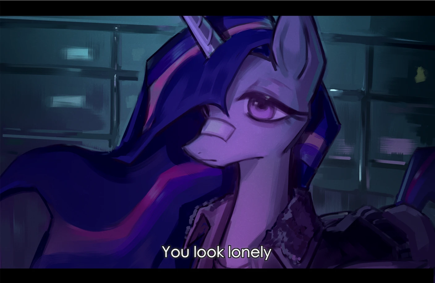 #3616310 - safe, artist:路卡利欧是条狗, twilight sparkle, alicorn, pony, g4, band-aid, band-aid on nose ...