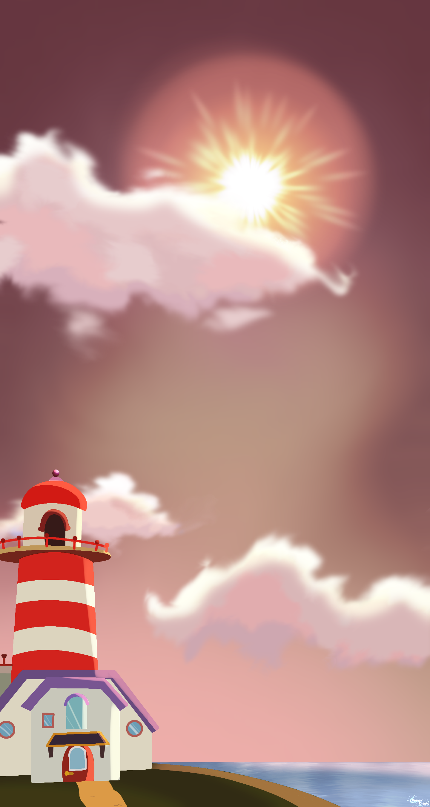 #3631036 - safe, artist:pelinstwinkle, g5, background, lighthouse, no ...