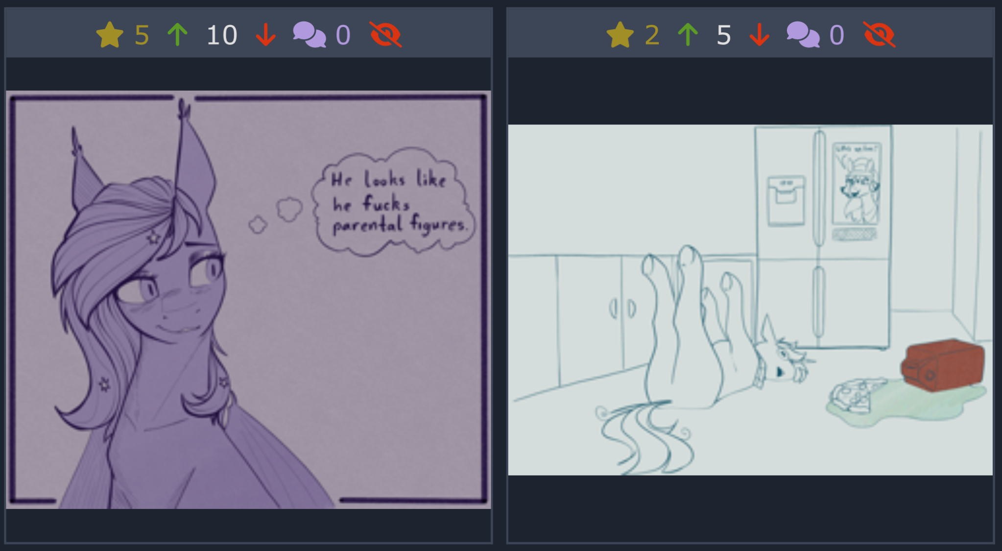 #3617253 - suggestive, artist:stray prey, oc, oc only, oc:lucent, oc:stellar wind, bat pony ...