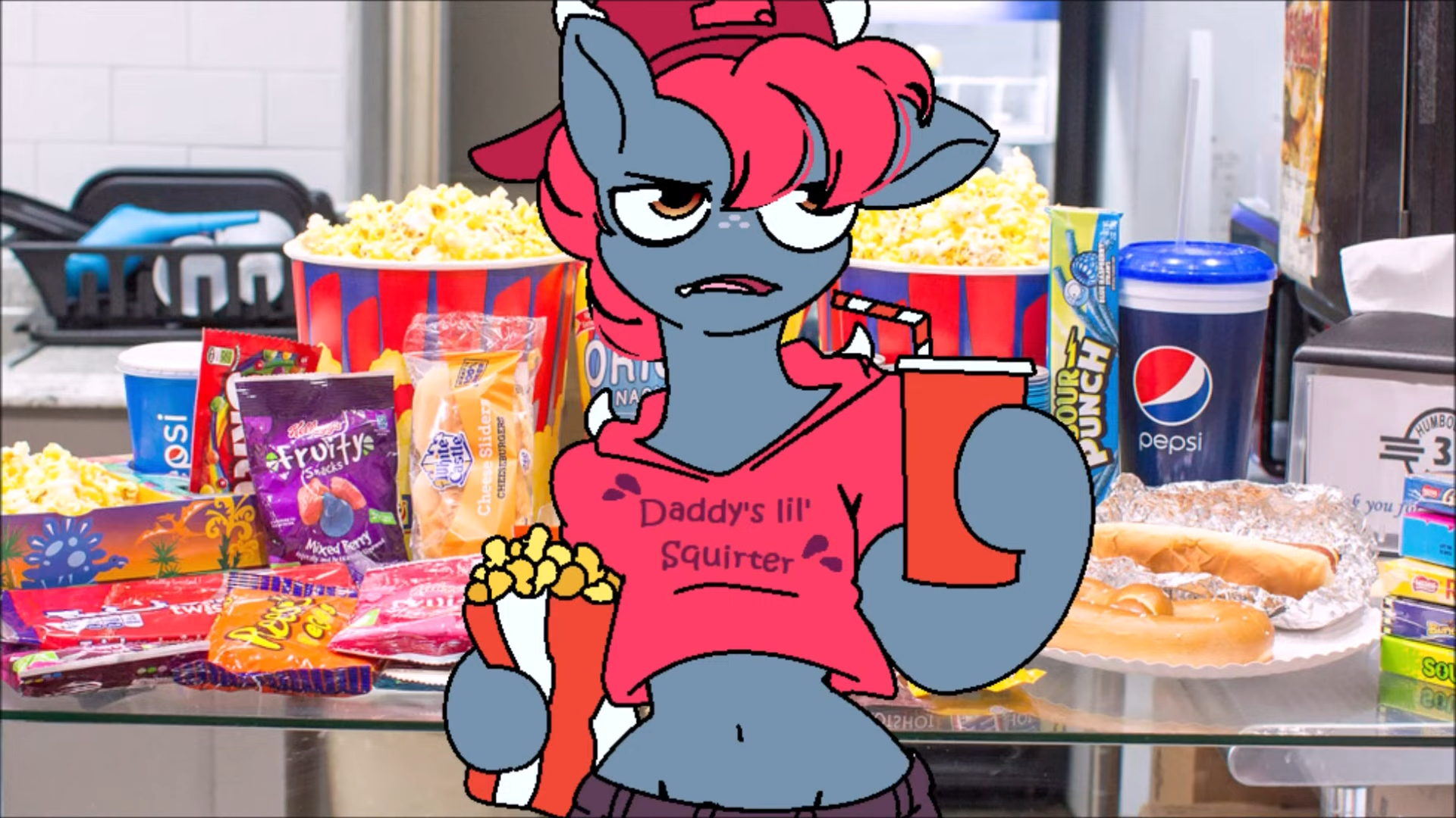 #3619078 - suggestive, artist:tamers12345, apple split, earth pony ...