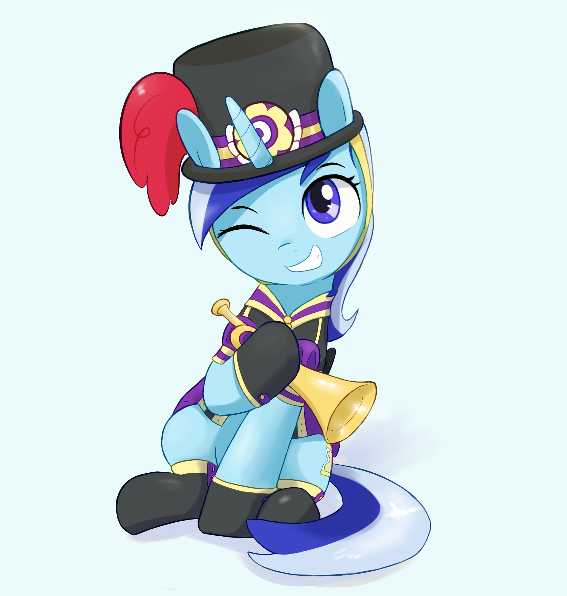 #3619276 - safe, artist:kamagi, minuette, pony, g4, my little pony ...