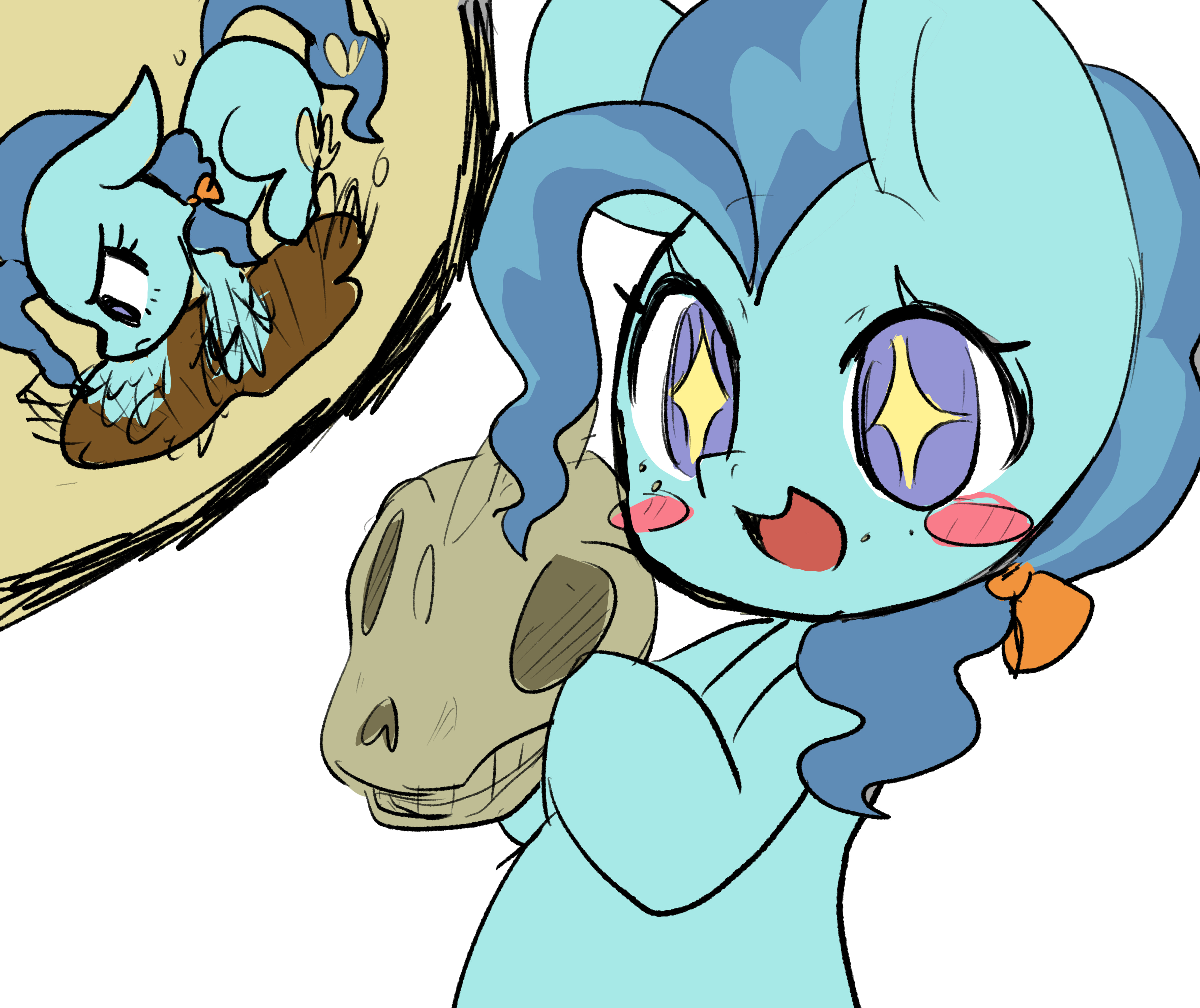 #3633414 - safe, artist:choyamy, petunia paleo, earth pony, pony, g4 ...