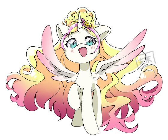 #3640783 - safe, artist:twilifnx, alicorn, pony, :d, blushing, colored ...