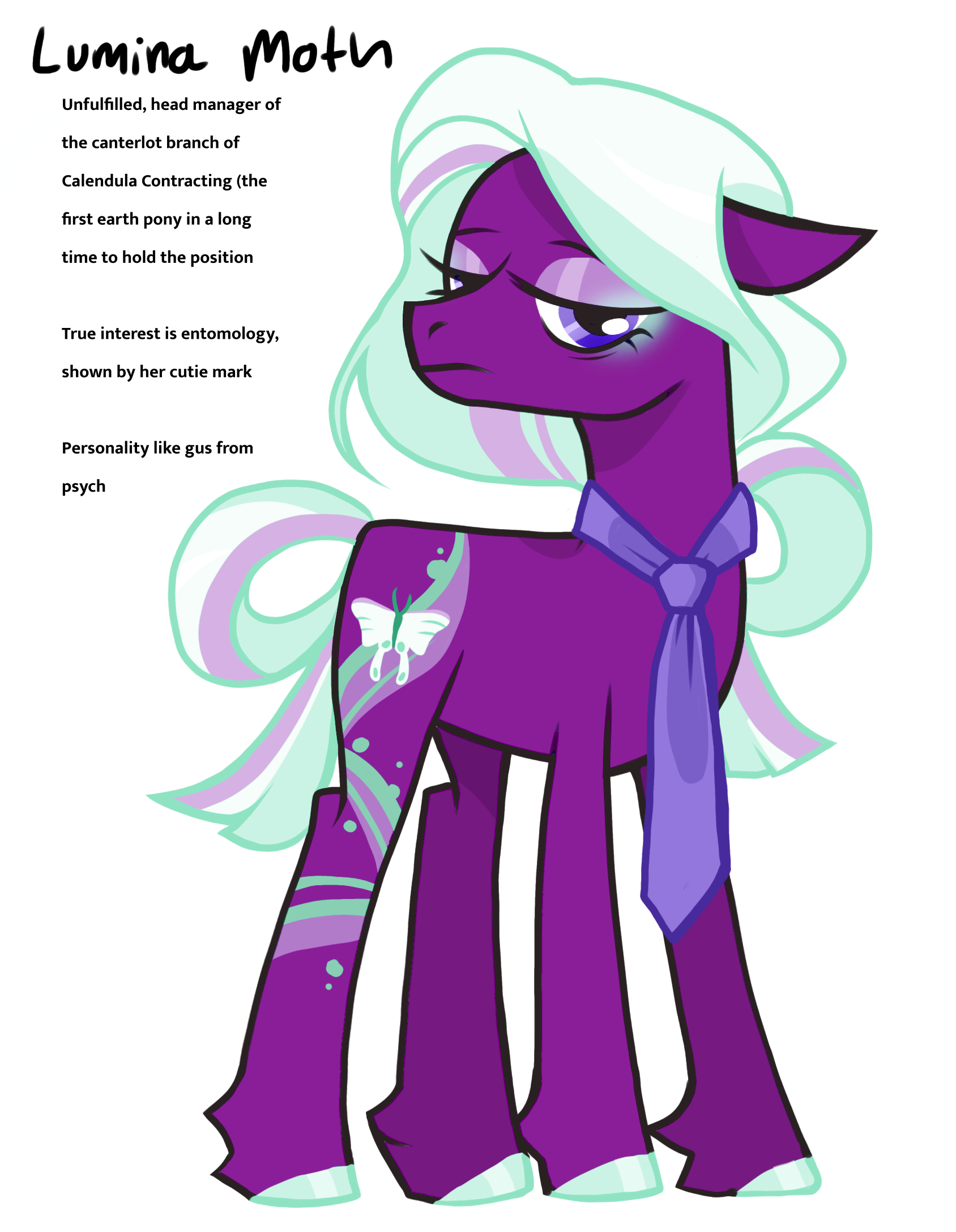 #3642167 - safe, artist:nyasperrs, oc, oc only, oc:lumina moth, earth ...