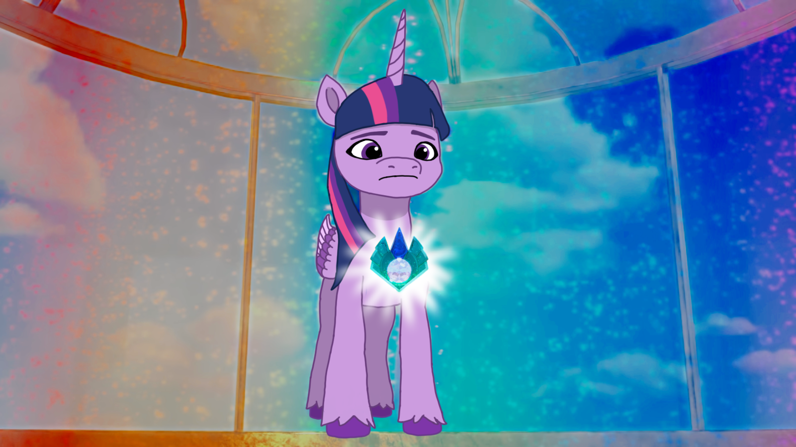 #3647935 - safe, artist:shucku, edit, edited screencap, editor:shucku, screencap, twilight ...