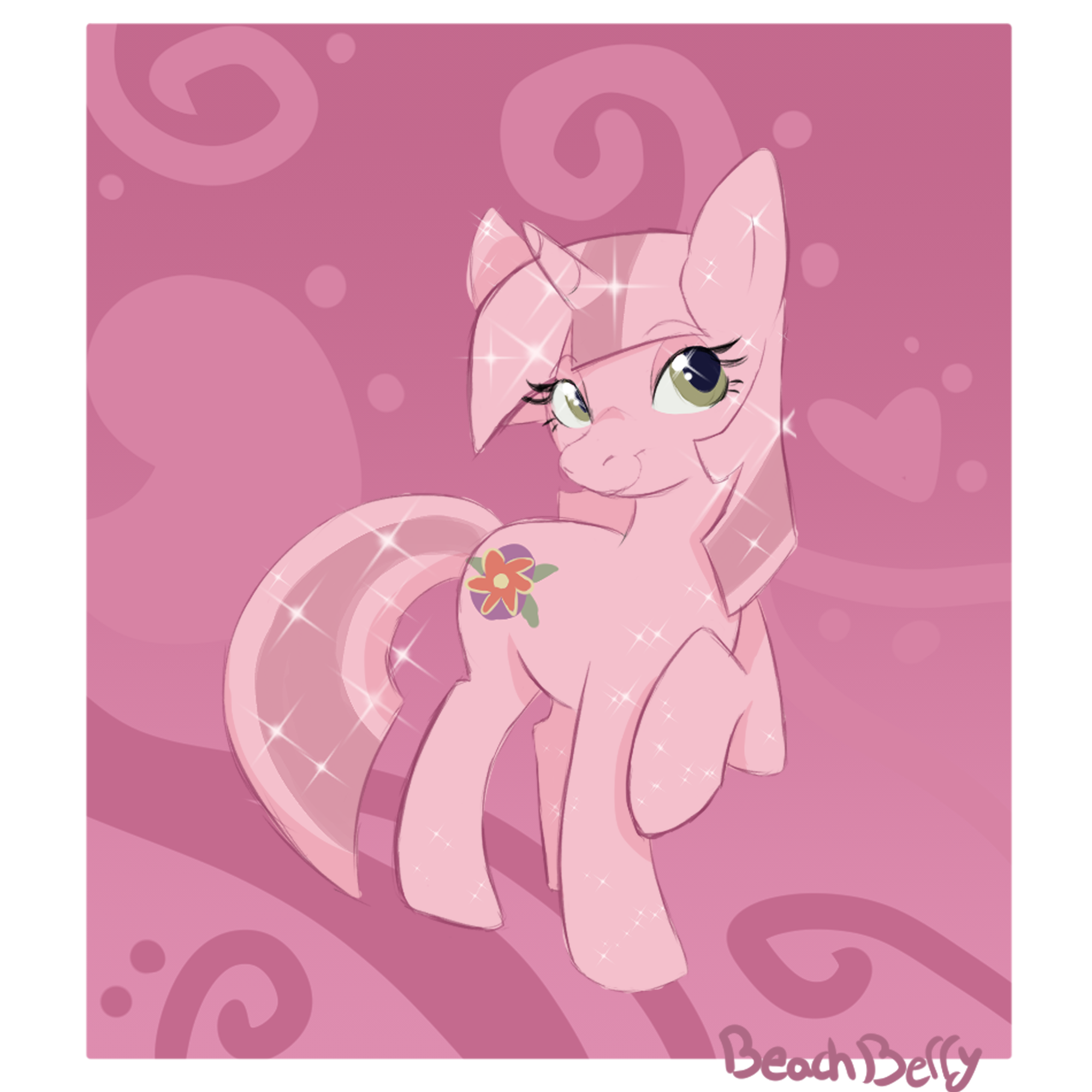 #3648010 - safe, artist:papermare, derpibooru exclusive, beachberry (g4 ...