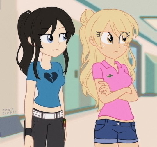 #3650692 - safe, artist:toxic-nugget, gummy, human, equestria girls, g4 ...