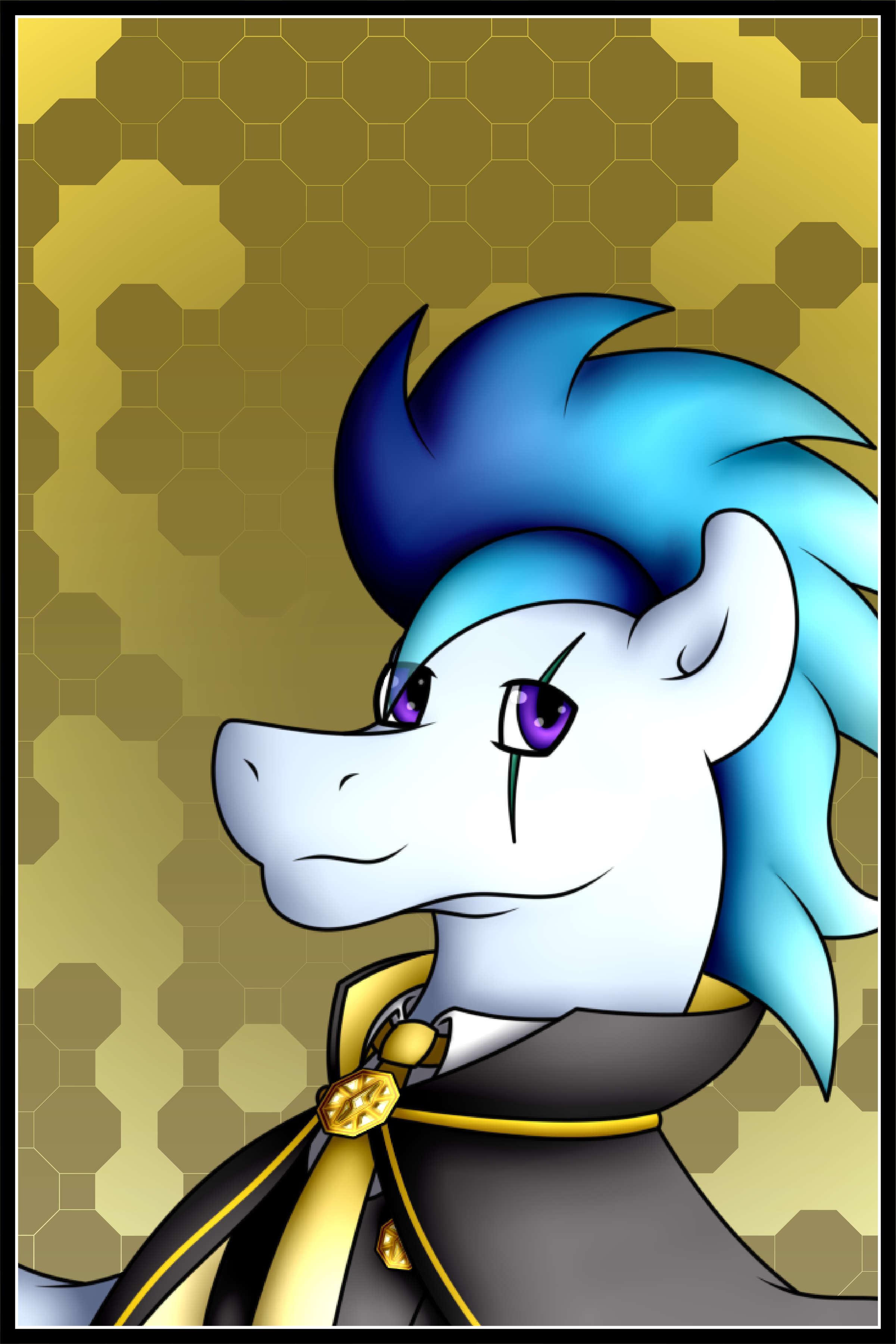 #3635485 - safe, artist:thebenalpha, oc, oc only, oc:ocean phoenix, pegasus, zebra, cape ...