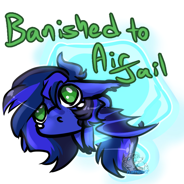 #3637997 - safe, artist:fluffyghost, oc, oc only, oc:guard cobalt flash, bat pony, ghost, pony ...