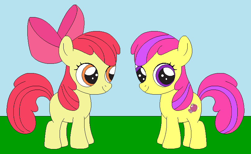 #3651700 - safe, artist:marybethemberjoy49-1, apple bloom, apple spice ...