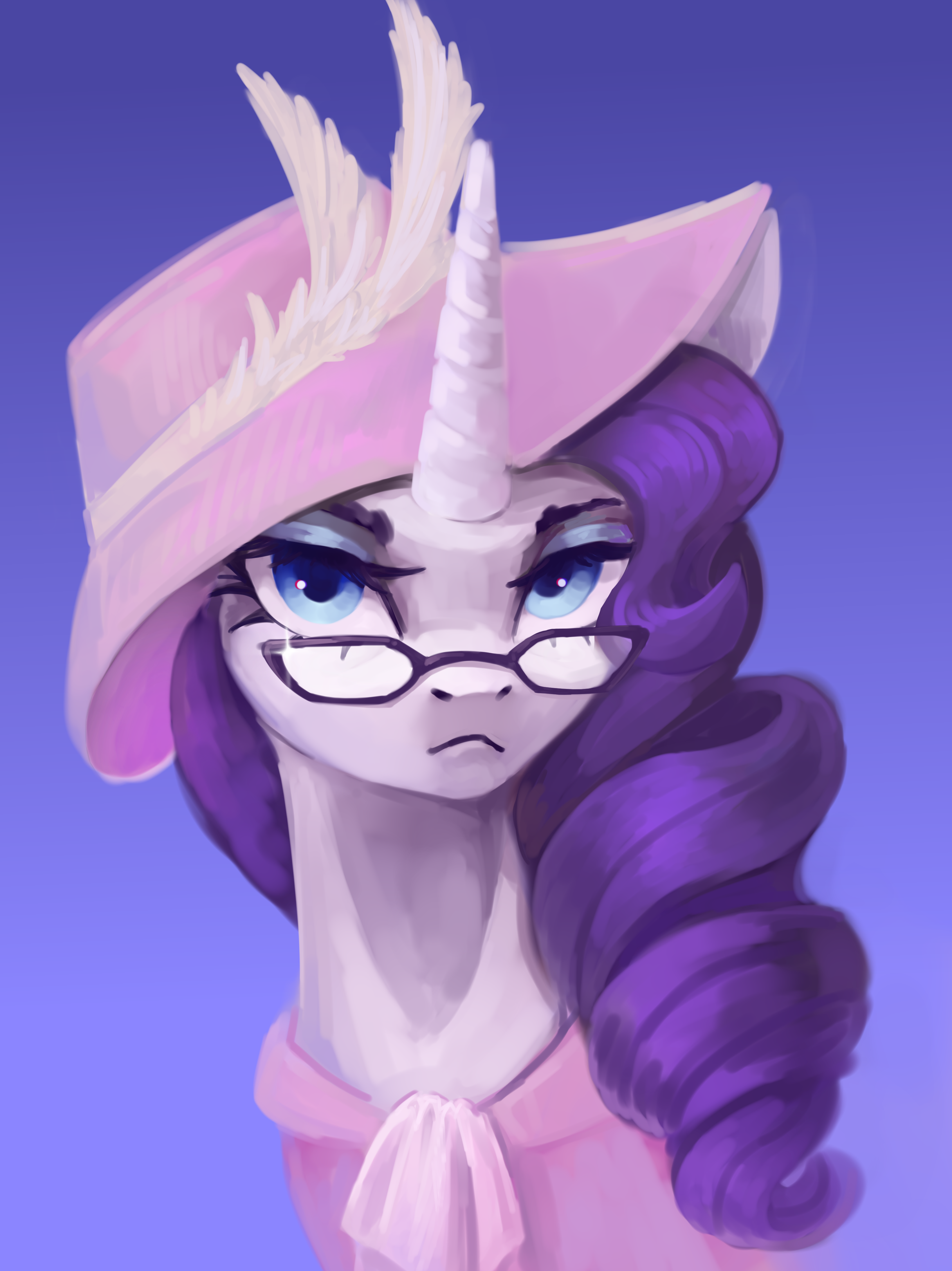 #3668278 - safe, artist:anastas, part of a set, rarity, pony, unicorn ...