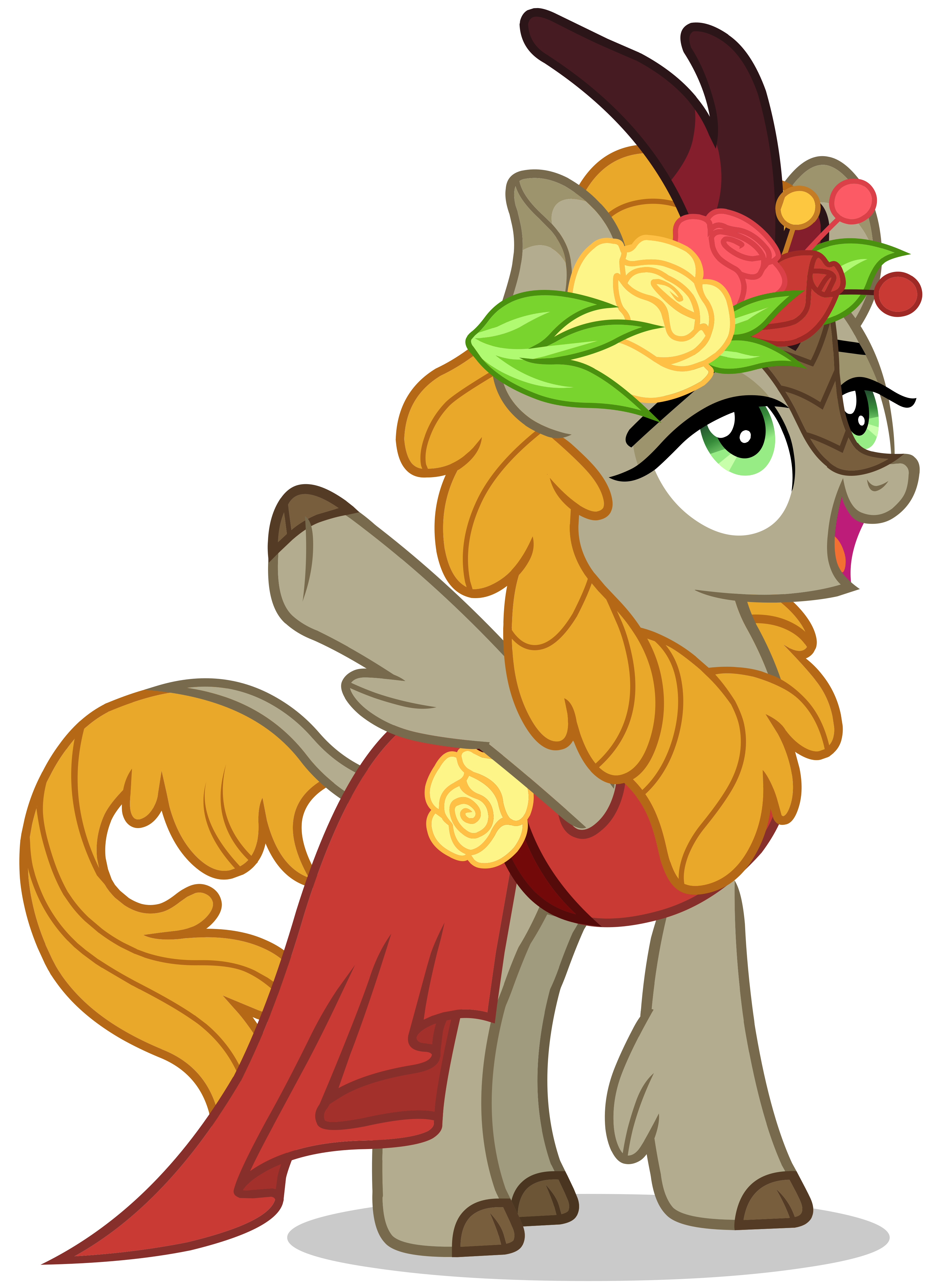 #3676675 - safe, fall flower, kirin, pony, g4, my little pony ...