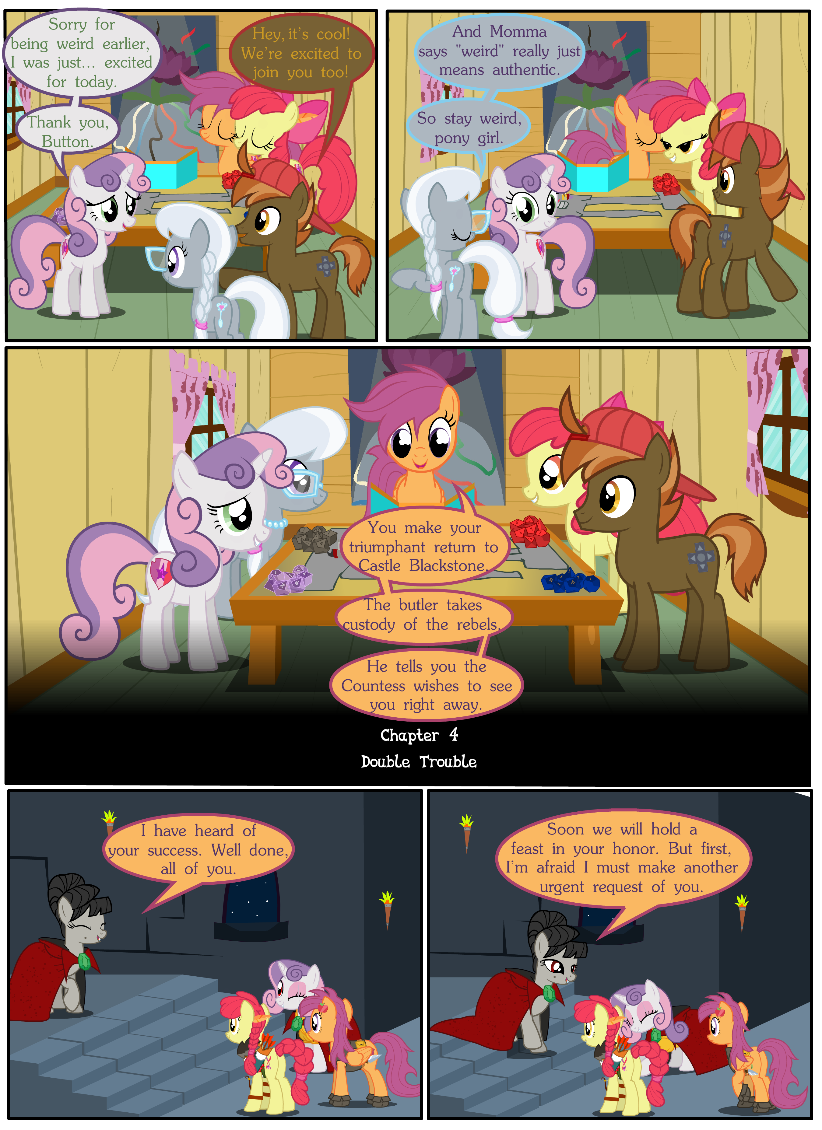 #3678236 - safe, artist:gm-scoots, apple bloom, button mash, scootaloo ...