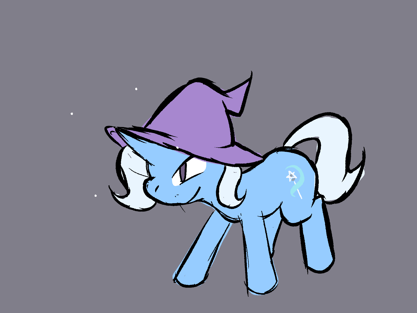 #3751585 - safe, artist:cheerioqu3st, trixie, pony, unicorn, g4, :d ...